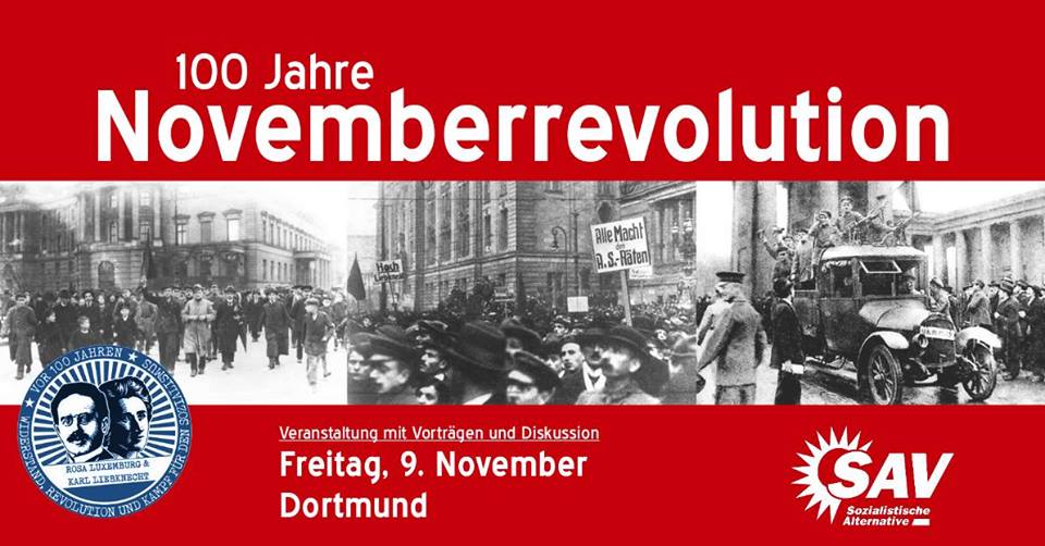 Bundesweite Veranstaltungen zur Novemberrevolution – sozialismus.info